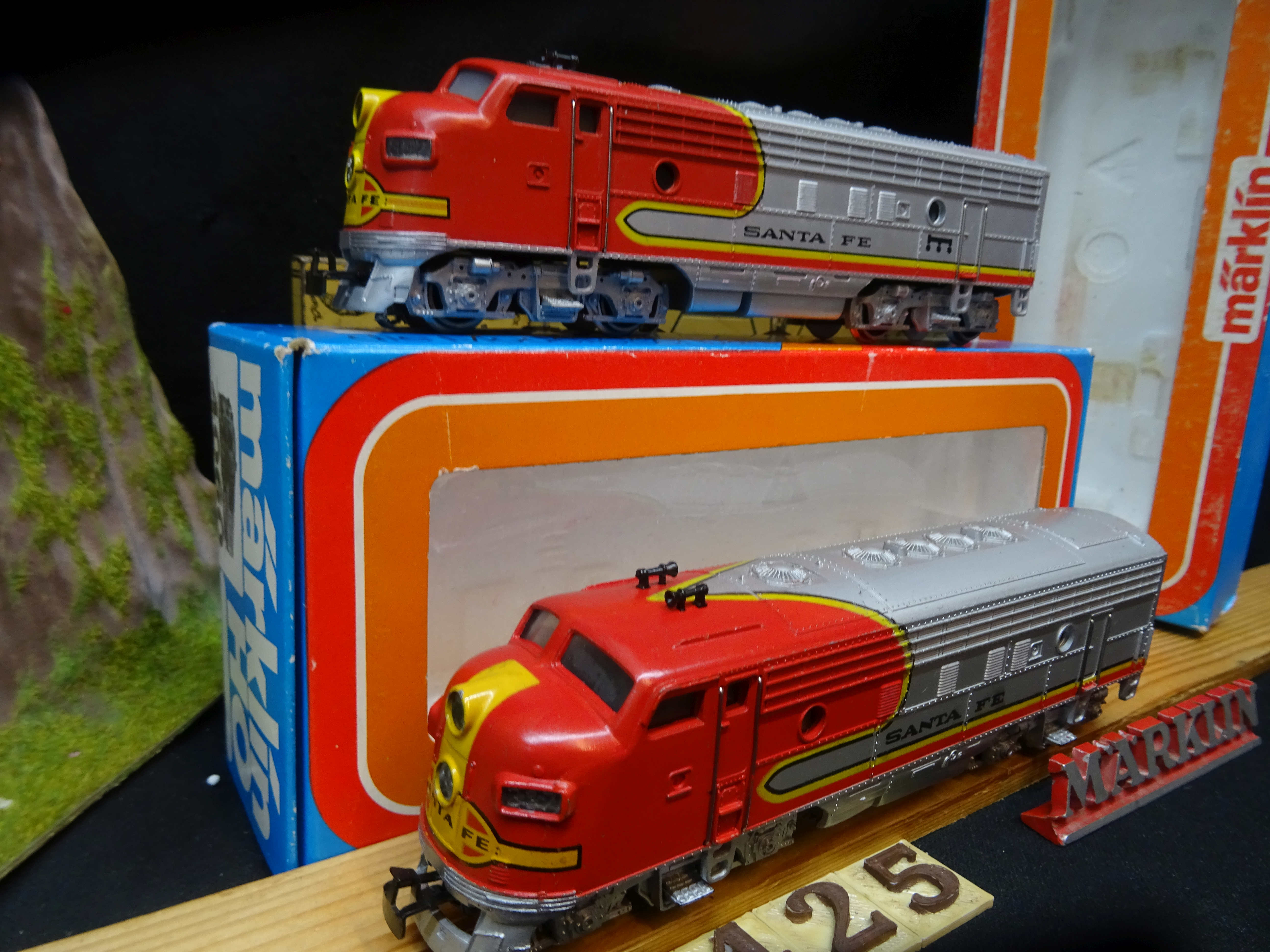 425=Marklin 3060-4060 Santa Fe van de Amerikaanse spoorwegen ...