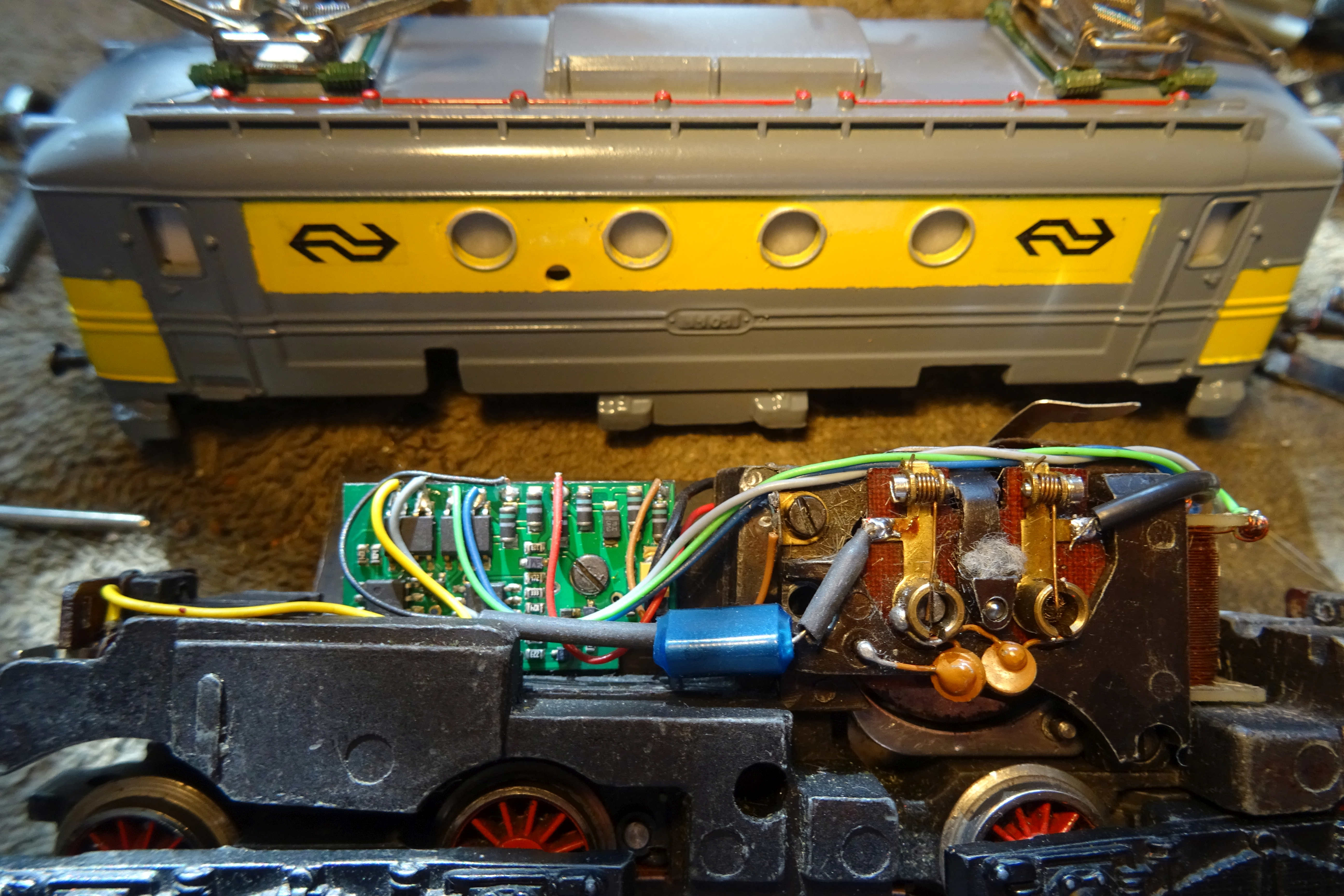 276=Marklin 3013 met Uhlenbrock decoder. - Elizabeth Maria