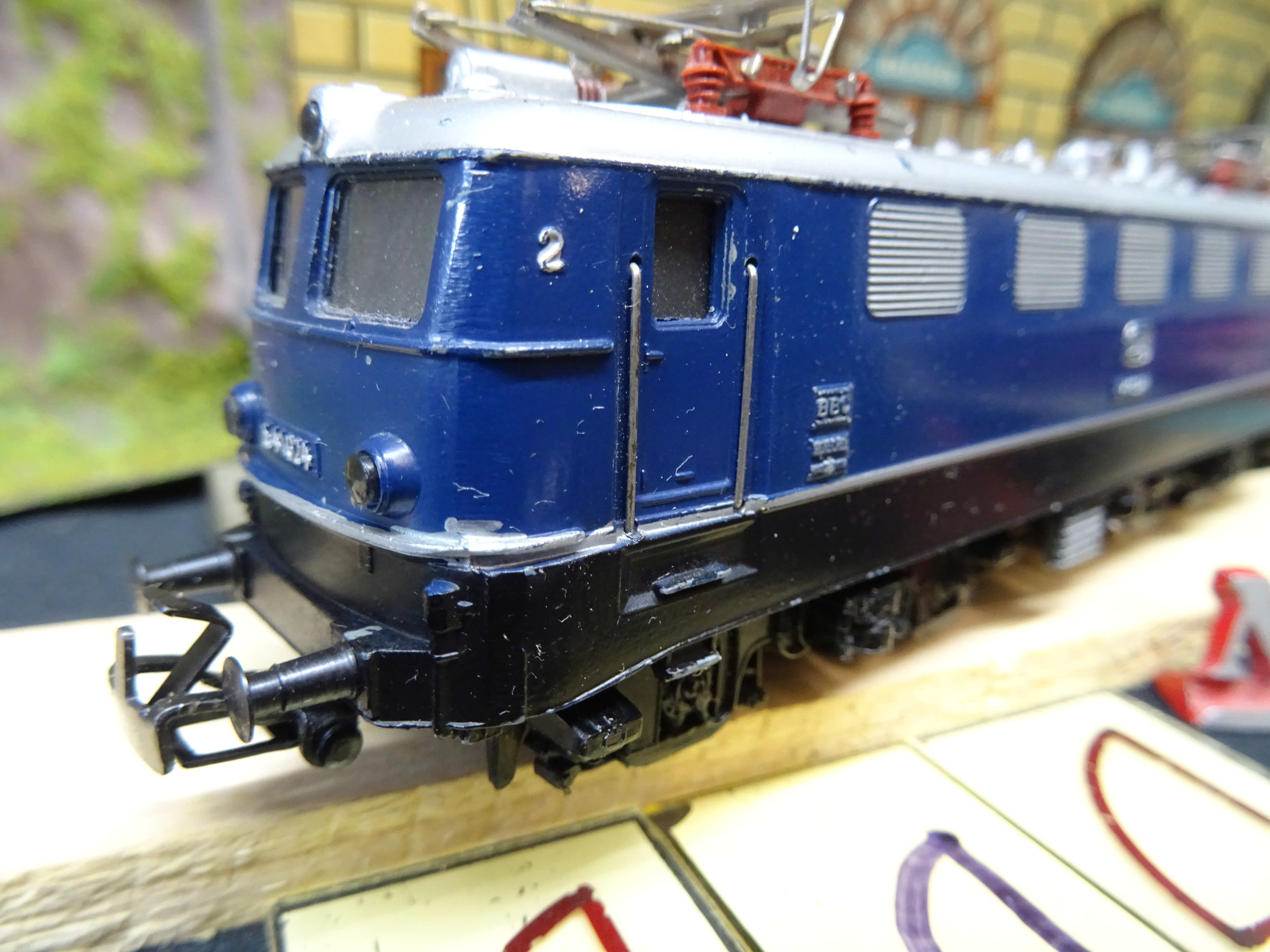 444=Marklin 3034 E loc van de Duitse spoorwegen. - Elizabeth Maria