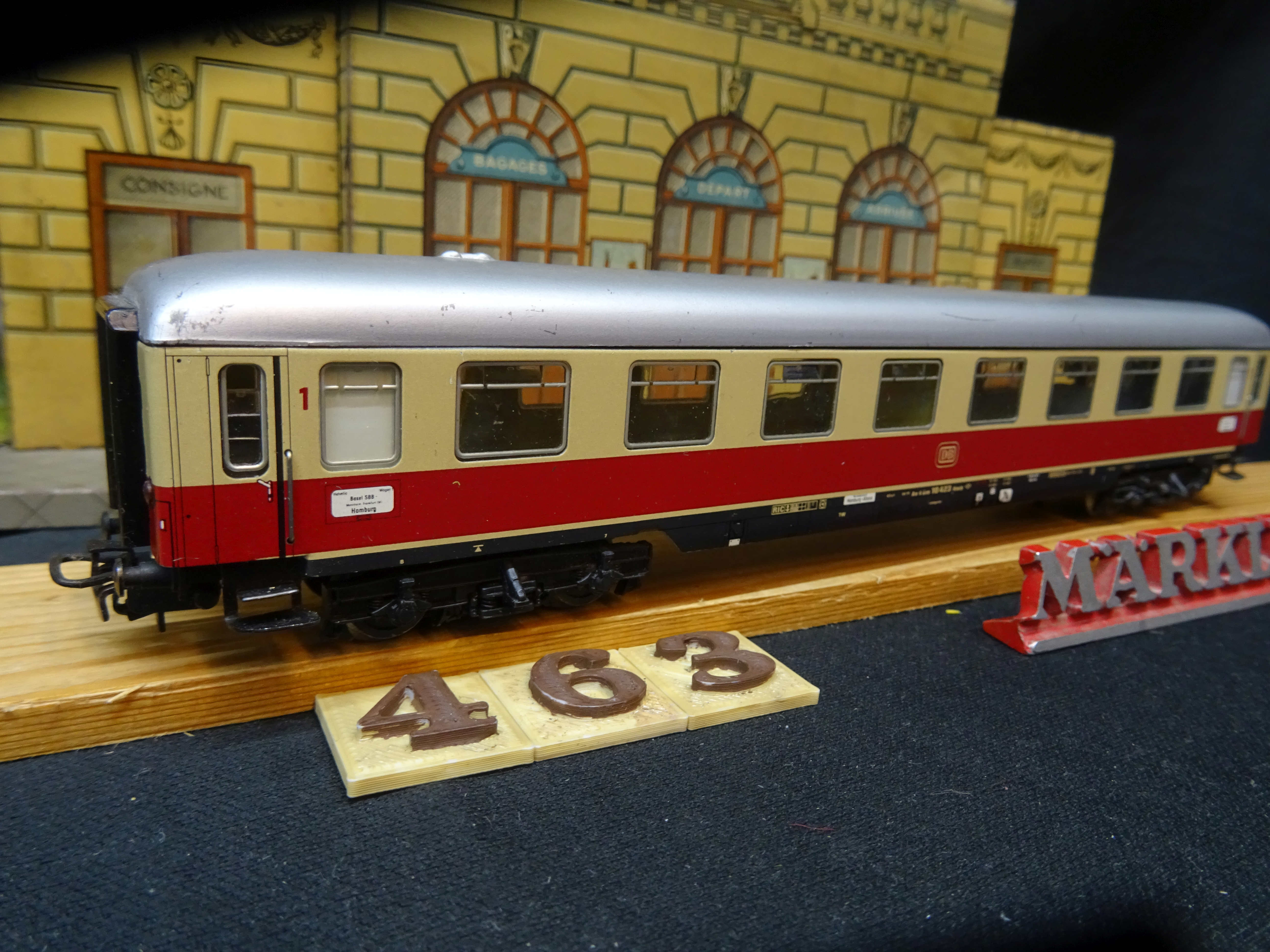463=Marklin 4059 TEE rijtuig van de Duitse spoorwegen. - Elizabeth Maria