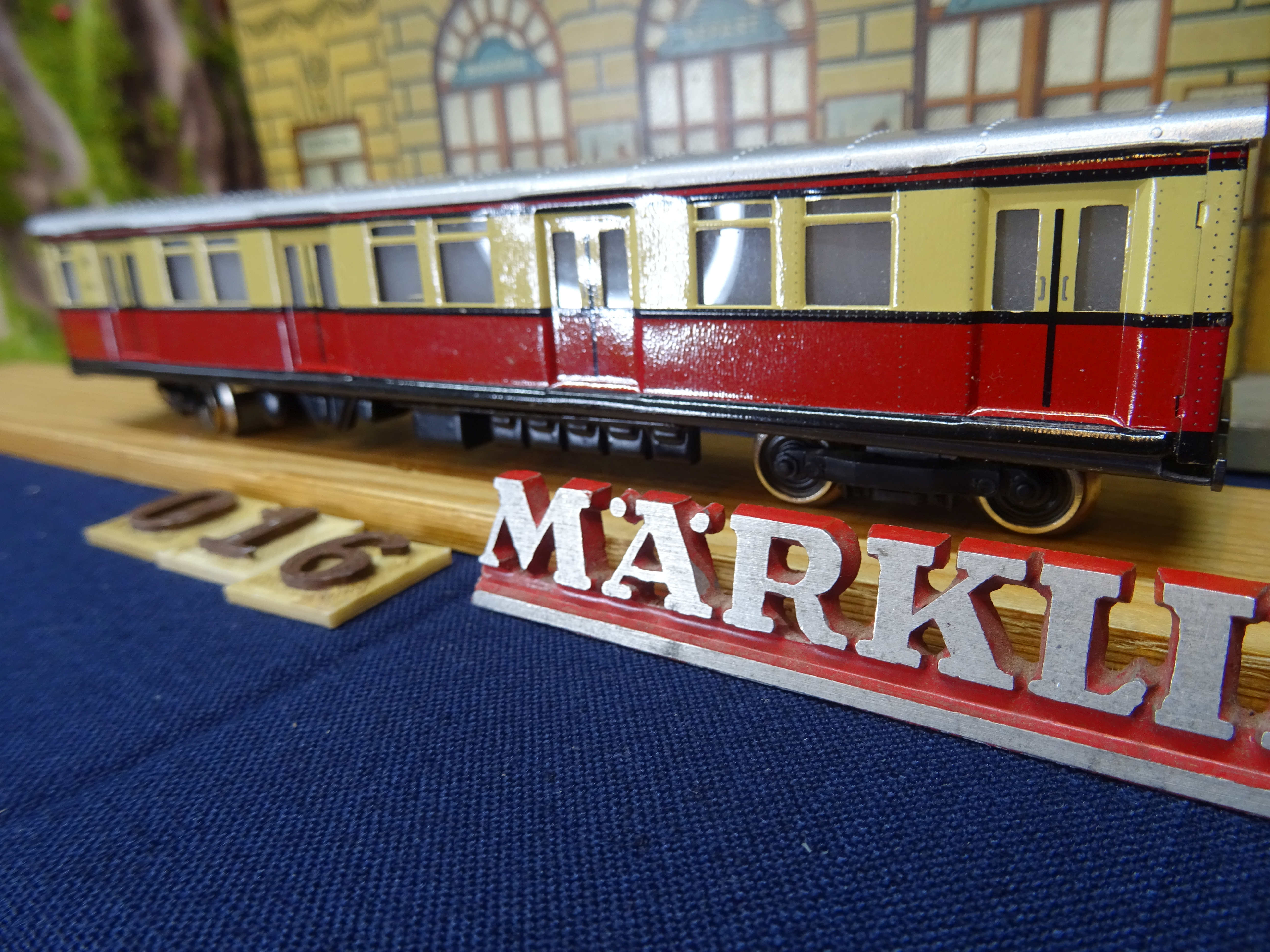 016=Marklin 4187 bijwagen voor de 3128 S baan. - Elizabeth Maria
