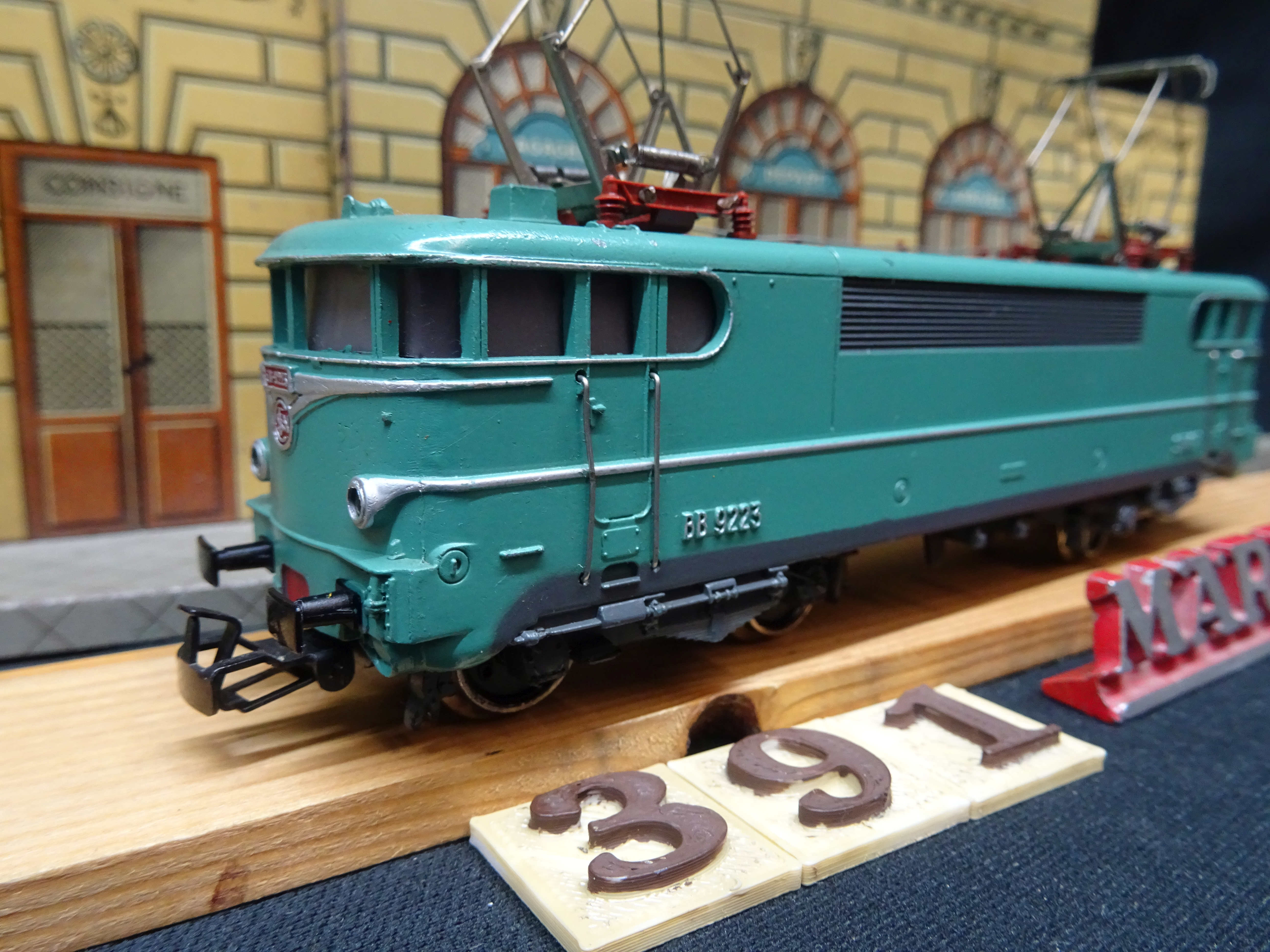 391=Marklin 8338-2 E loc van de Franse spoorwegen. - Elizabeth Maria