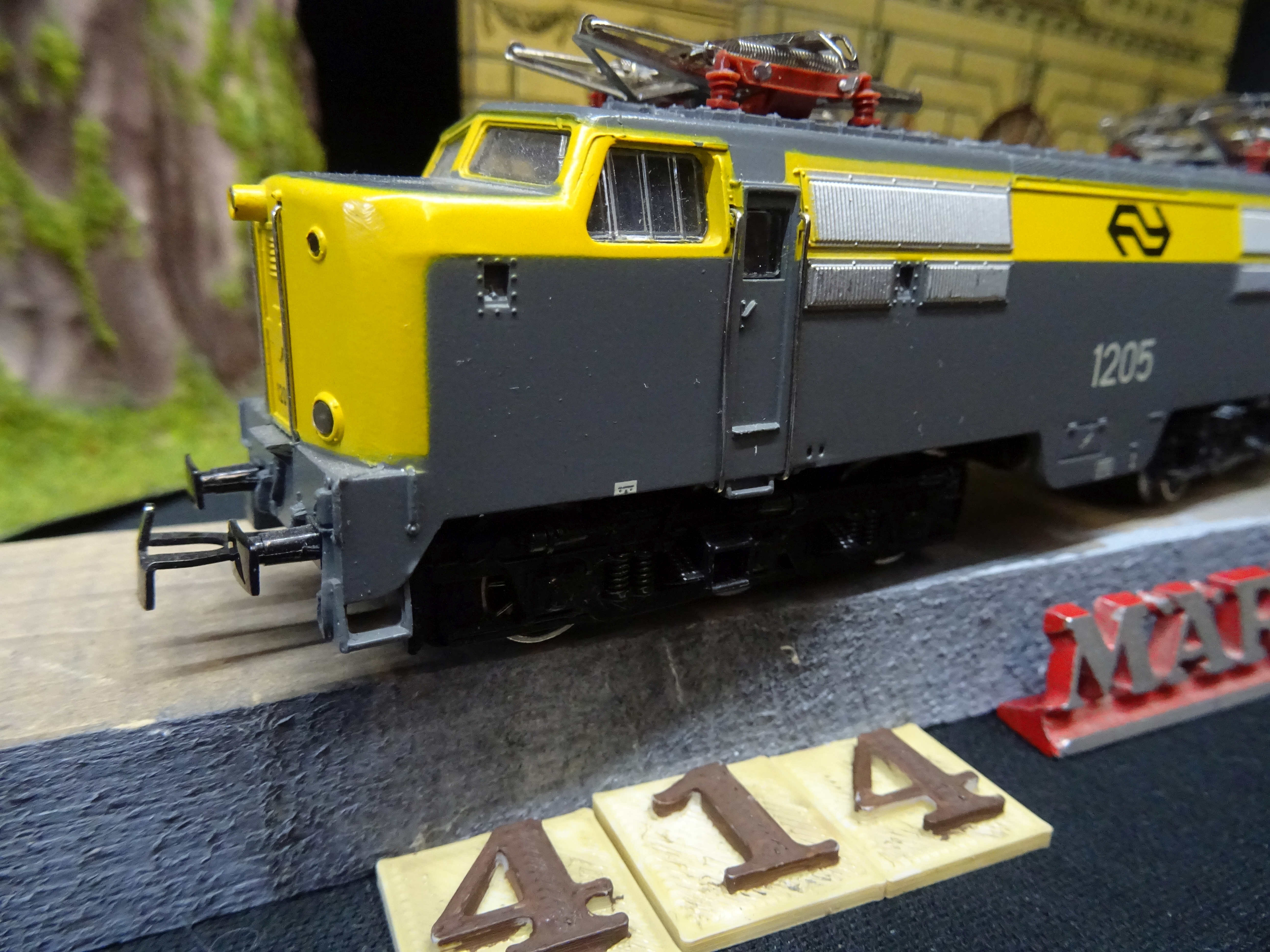 414=Marklin 8355-6 E loc van de Nederlandse spoorwegen. - Elizabeth Maria