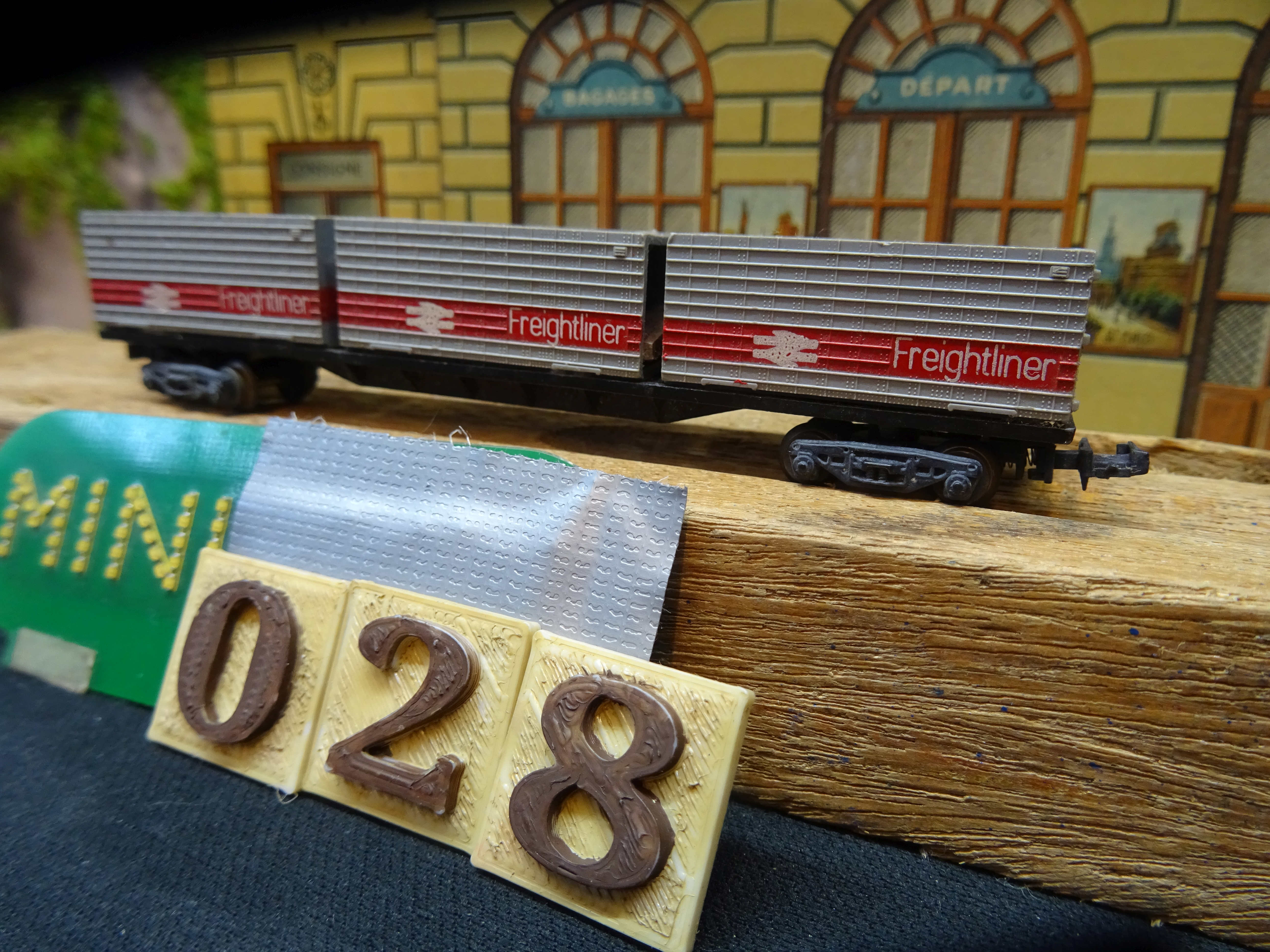 N028=Lima container wagen van de Britse spoorwegen. - Elizabeth Maria