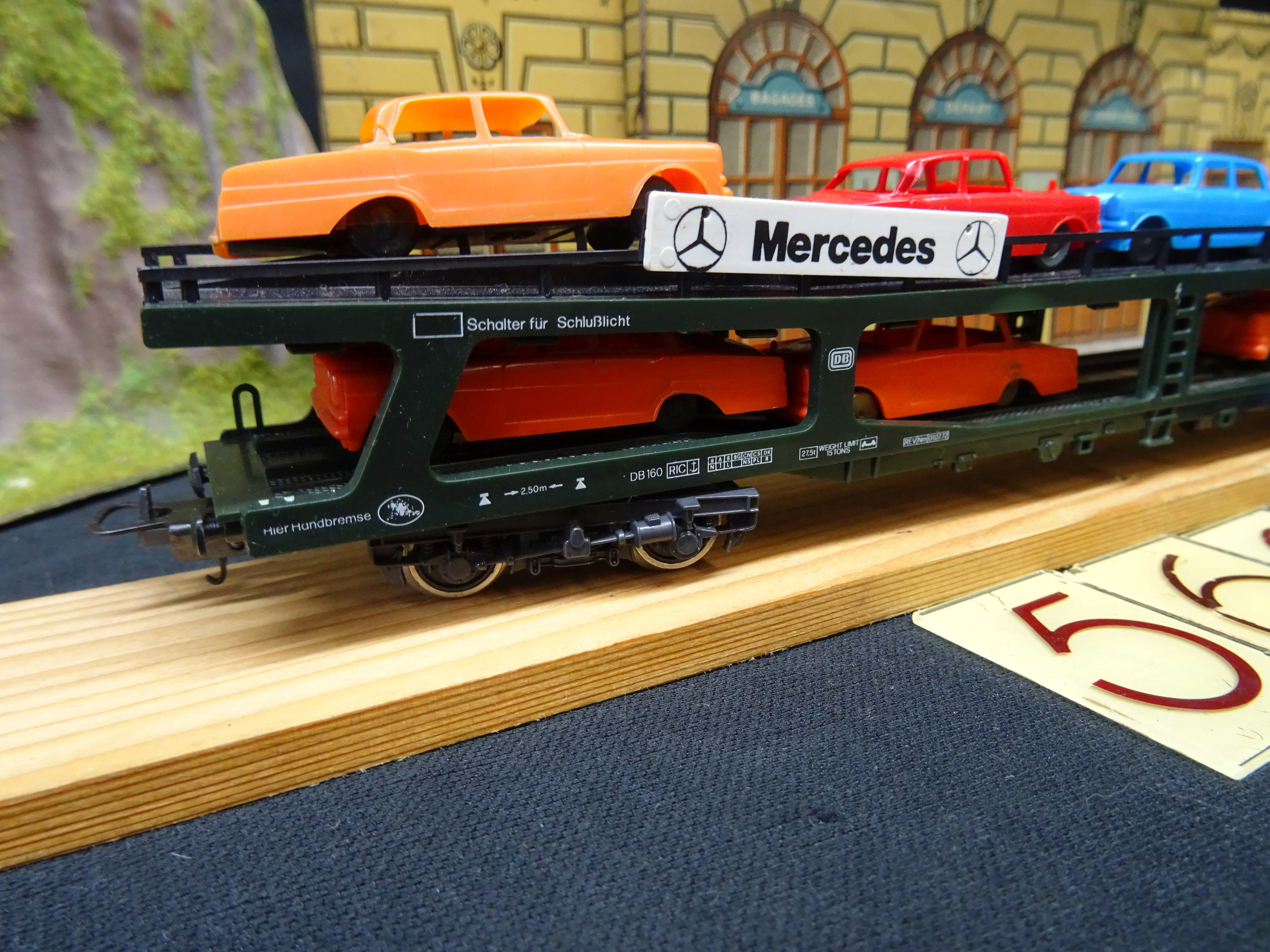 5609=Lima beladen auto tansport wagen. - Elizabeth Maria
