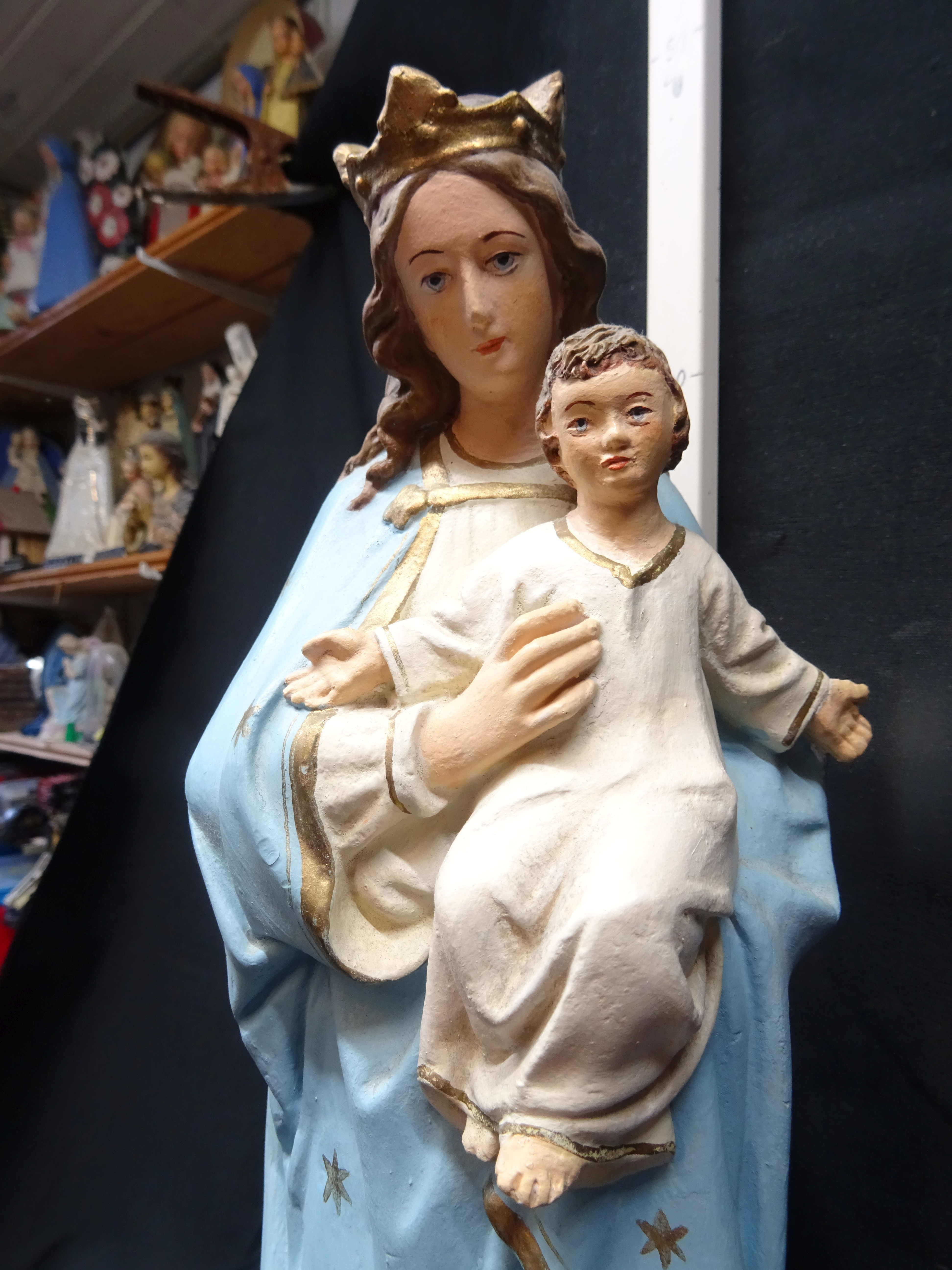 1205=Maria met het Heilig Kindje. - Elizabeth Maria